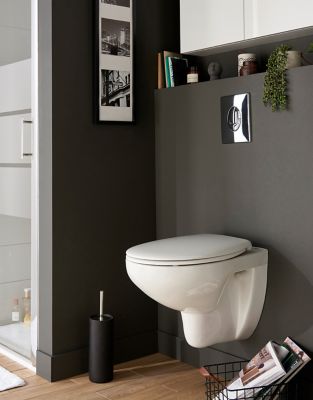 Pack WC suspendu sans bride sortie horizontale Grohe Solido Bau Air ...