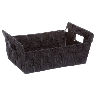 Panier de rangement bisauté Noir Lise - 5Five