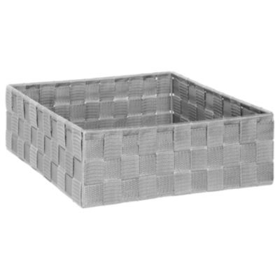 Paniers de rangement gris Five Simply Smart Lise lot de 4