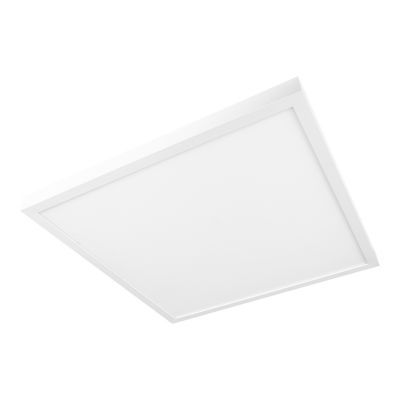 Panneau à LED connecté Myko blanc lumière blanche réglable 1900lm L.30 ...