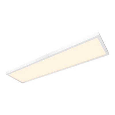 Panneau à LED connecté Myko blanc lumière blanche réglable 4600lm L.120 ...