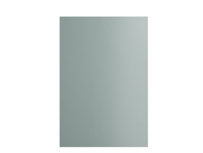Panneau de finition bas Palma bleu aqua brillant H.87 x l.59 x Ep.1,8 cm