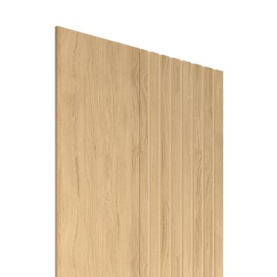 Panneau décoratif à lamelles Python en mdf imitation chêne 275X60 cm