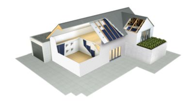 Panneau isolant textile recyclé semi-rigide Ursa Uptex L.125 x l.60 cm ...