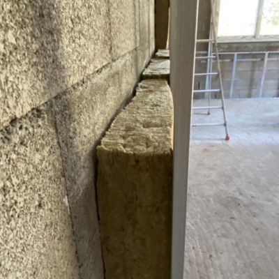 Panneau laine de roche Rockwool Rockmur kraft - 0,6 x 1,35 ép.140 mm (lot de 5 panneaux)