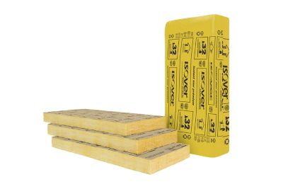 Panneau laine de verre Isover GR32 kraft - 1,35 x 0,6 m ép 75 mm (vendu ...