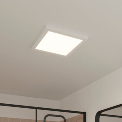 Panneau lumineux Nakaya LED intégrée blanc neutre IP44 1900lm 18W L ...