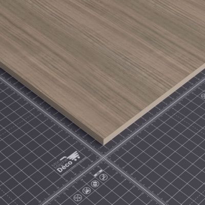 Panneau MDF Plaqué - Noyer d'Amérique - 60 x 60 cm | Castorama