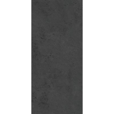 Panneau mural de salle de bains l.100 x H.210 cm, effet ardoise noir ...