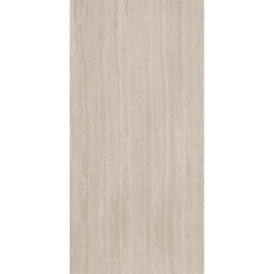 Panneau mural de salle de bains l.100 x H.255 cm, effet travertin romain , Schulte DécoDesign Décor