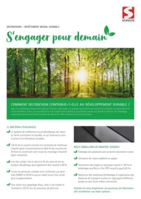 Panneau mural de salle de bains l.100x255 cm, décor ardoise brillant, Schulte DécoDesign