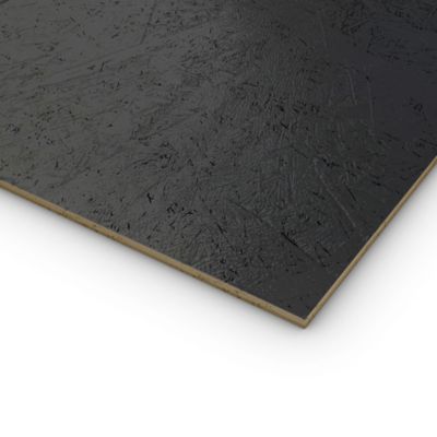 Panneau OSB-3 peint noir 122 x 60 x 1,5 cm