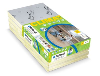 Panneau polyuréthane Recticel 120 x 60 cm ép.82 mm (4 panneaux) | Castorama