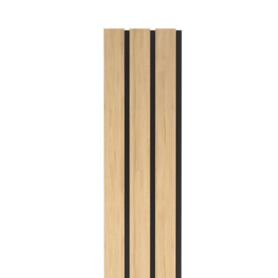 Panneau tasseau décoratif Maya en MDF effet chêne 275X60CM ép.14mm