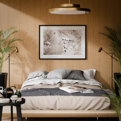 Panneau tasseau en MDF Millie 250X60X1.6 cm