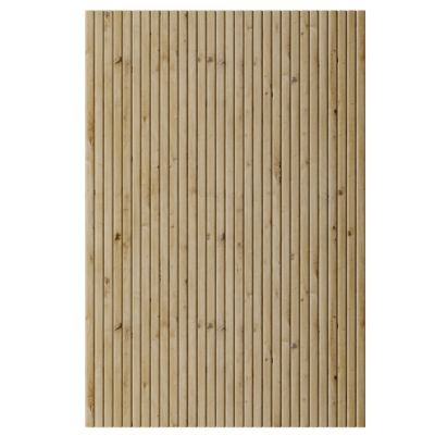 Panneau tasseau flexible MDF Ella effet chêne clair 90X40 cm