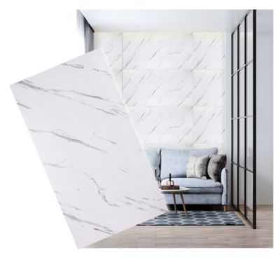Panneaux de plafond et panneaux muraux Decoratif 7214XL Marbre 4m² ...