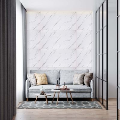 Panneaux de plafond et panneaux muraux Decoratif 7214XL Marbre 4m² ...