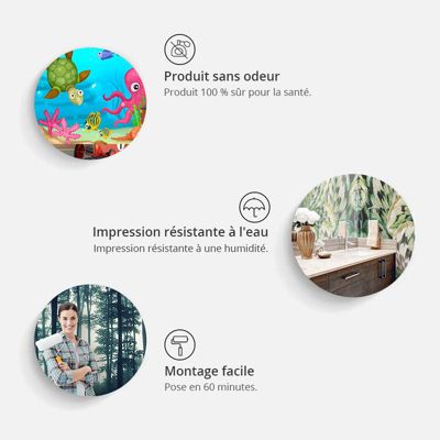 Papier peint intissé panoramique subtlety of pearls 300x210 cm