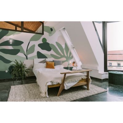 Papier peint panoramique Botanique, Vert 150 x 250cm