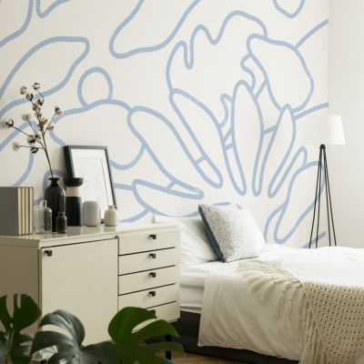 Papier peint panoramique Calme, Beige 525 x 250cm