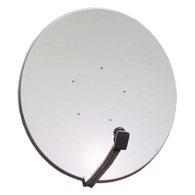 Parabole ø100 cm métal + tête LNB 0,7 dB Optex | Castorama