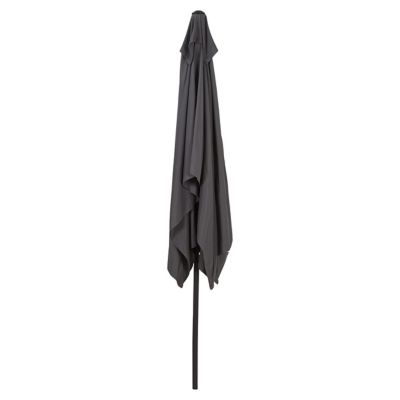Parasol Blooma Adelaide gris acier 300 x 200 cm