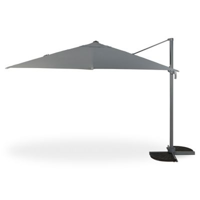 Parasol déporté Blooma Jaya gris 300 x 300 cm | Castorama
