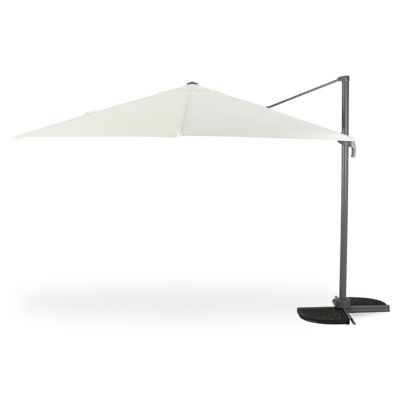 Parasol déporté Blooma Jaya gris griffin 300 x 300 cm | Castorama
