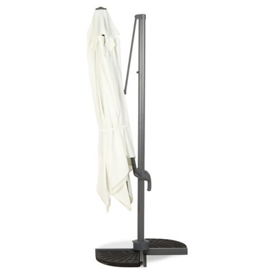 Parasol déporté Blooma Jaya gris griffin 300 x 300 cm