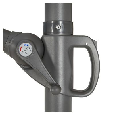 Parasol déporté Blooma Mallorca anthracite ø350 cm