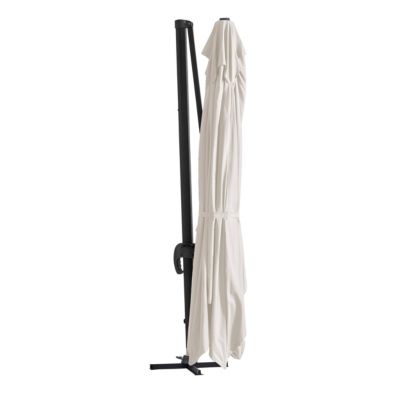 Parasol deporte toile en polyester rectangle 400 x 300 mat en aluminium ...