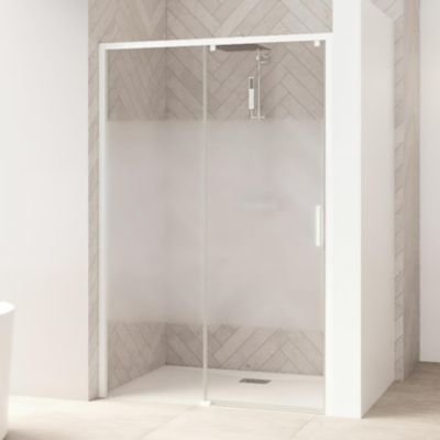 Paroi de douche kinedo Smart Design 1 volet coulissant sans seuil ...