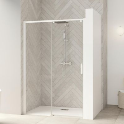 Paroi de douche kinedo Smart Design 3V 2 volets coulissants sans seuil ...