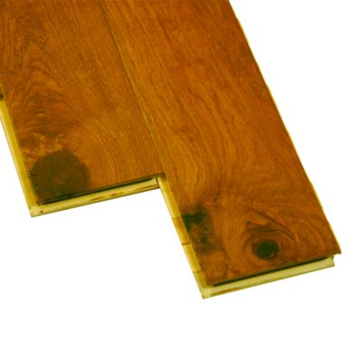Parquet contrecollé clipsable Treviso L en chêne brun