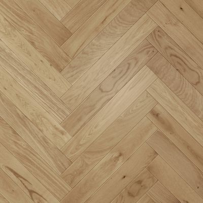 Parquet massif à coller Lulea bâtons rompus en chêne huilé naturel