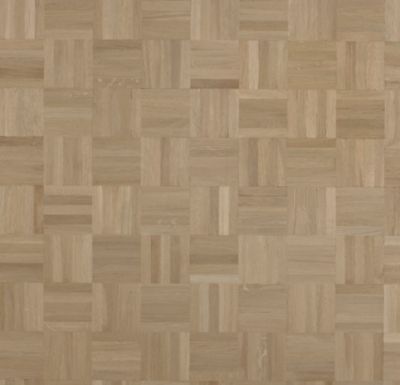 Parquet massif à coller Mosaïque bâtons rompus en chêne brut
