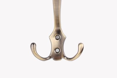 Patère en métal effet cuivré à fixer 3 têtes