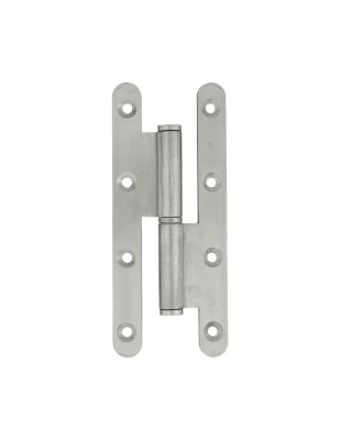 Paumelle de Paris porte d'entrée / d'intérieur, 140x55x2.5mm, inox ...