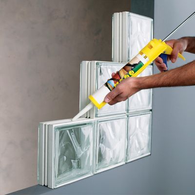 Pavé de verre incolore 20 x 20 cm, ép.80 mm | Castorama