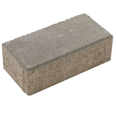 Pavé gris 10 x 20 cm, ép.6 cm | Castorama