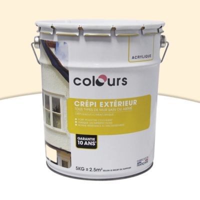 Peinture crépi extérieur Colours ton pierre 5kg