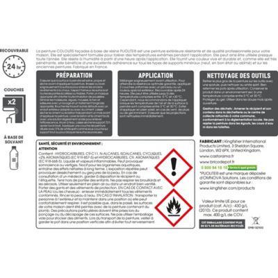 Peinture extérieure façade Pliolite® Colours ton pierre 10L