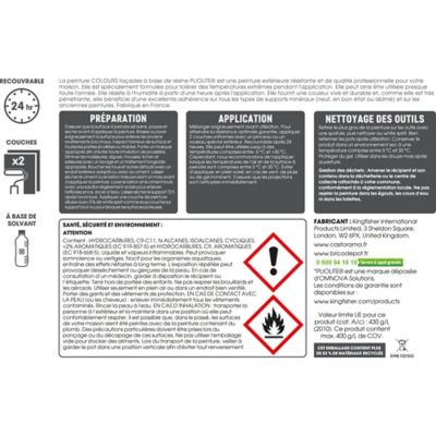 Peinture extérieure façade Pliolite® Colours ton pierre 5L