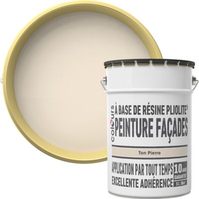 Peinture extérieure façade Pliolite® Colours ton pierre 5L