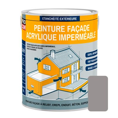 Peinture façade acrylique, protection, imperméabilisation des façades-2 ...
