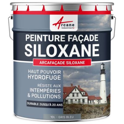 Peinture Façade Siloxane - Arcafaçade Siloxane Gris petit-gris - RAL ...
