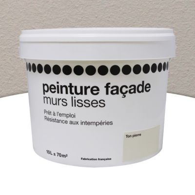 Peinture façade ton pierre 10L