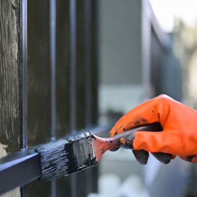 Peinture fer professionnelle, satin, peinture opacifiante, sans odeur ...