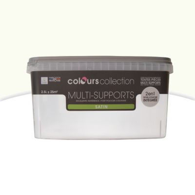 Peinture multi-supports Talc Satin 2,5L | Castorama